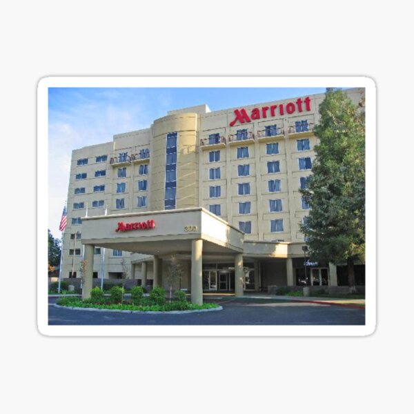 "Marriott Hotel" Sticker for Sale by gsagherian | Redbubble