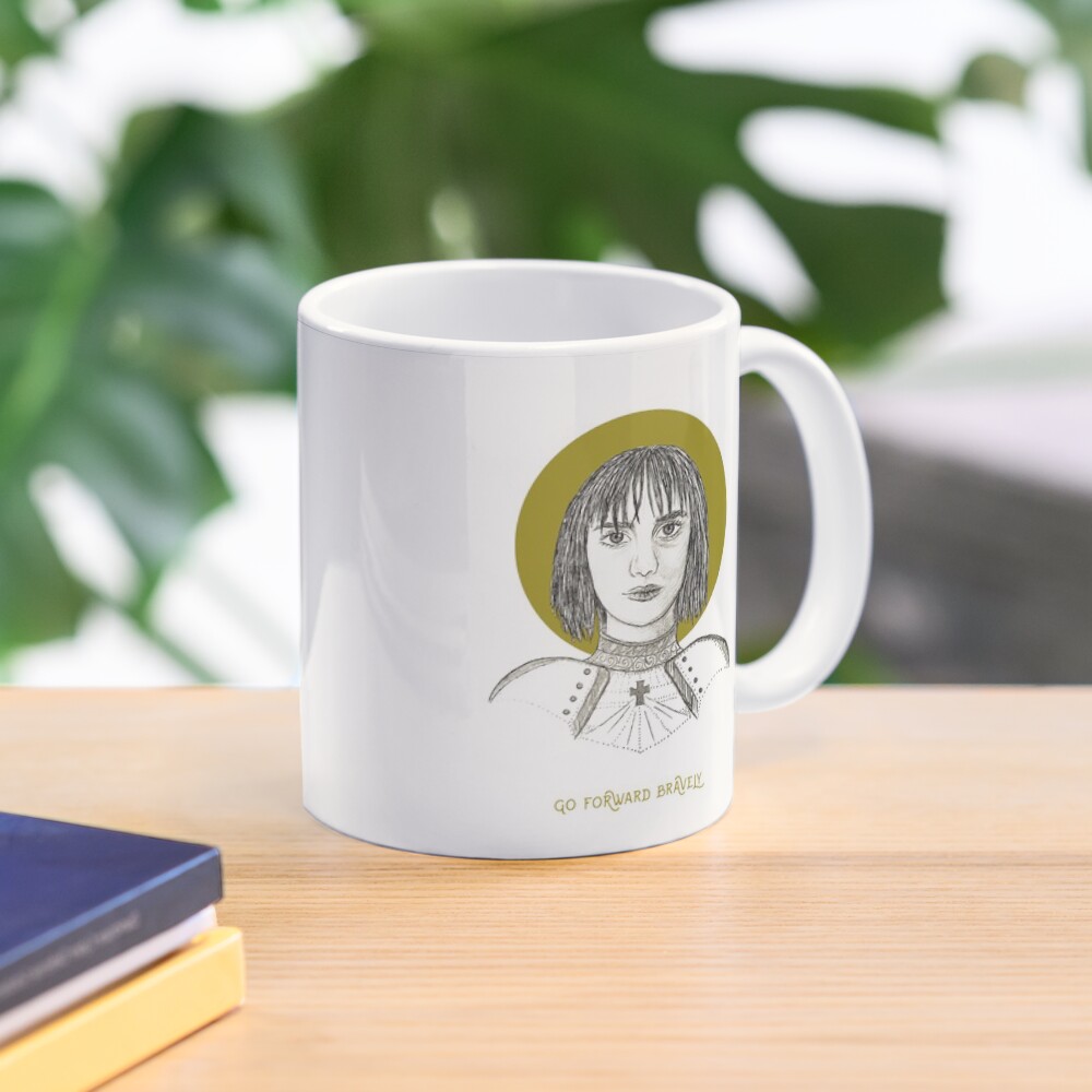 "Joan of Arc / Go Forward Bravely" Postcard for Sale by arameanartist ...