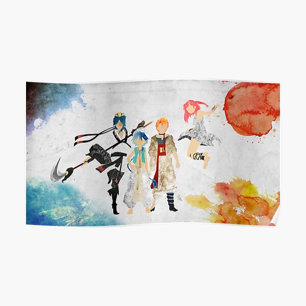 "The Protagonists - Magi" Poster for Sale by doubleu42 | Redbubble