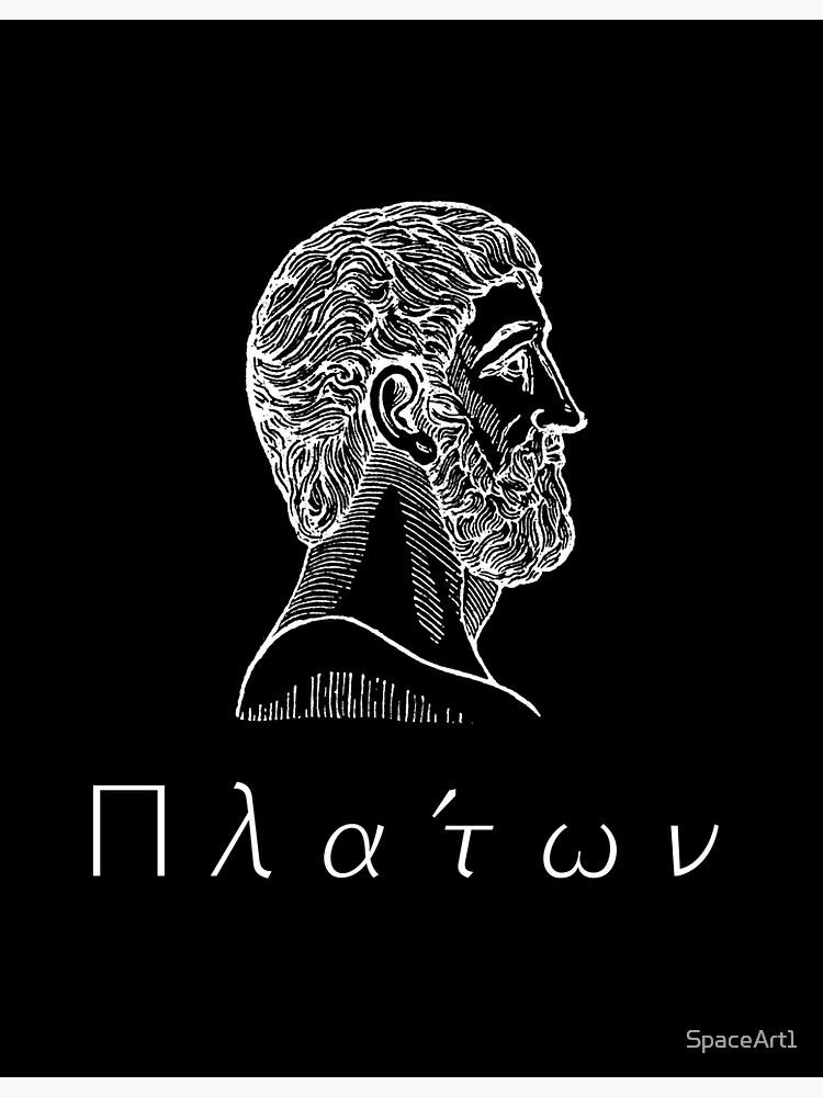 "Greek Philosopher - Plato" Sticker for Sale by SpaceArt1 | Redbubble