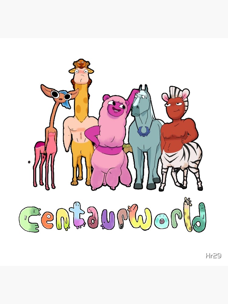 "Centaurworld Netflix anime" Poster for Sale by Hr29 | Redbubble