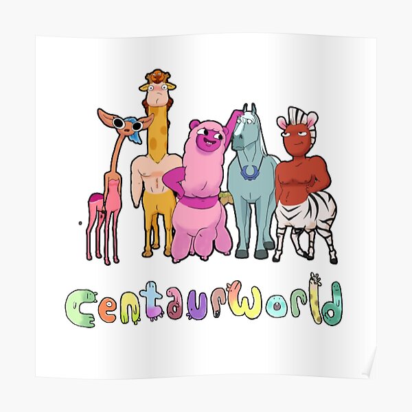 "Centaurworld Netflix anime" Poster for Sale by Hr29 | Redbubble
