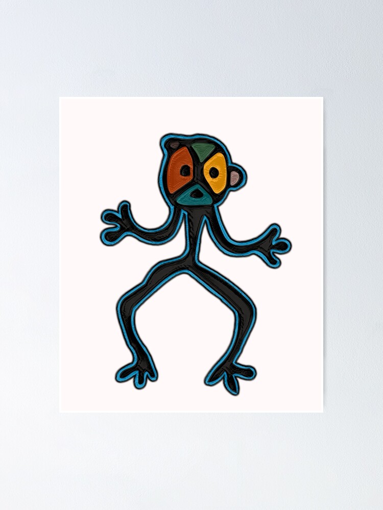 "Taíno Urayo Cacique Symbol Color" Poster for Sale by SoLunAgua ...