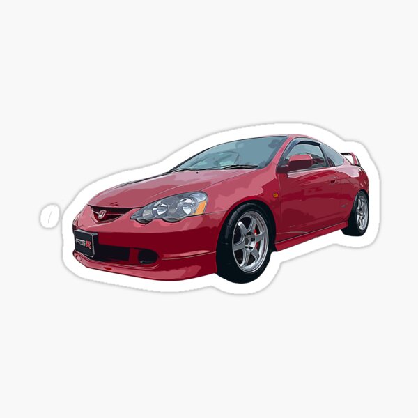 "Honda Integra Dc5 type R" Sticker for Sale by Art-N-Drive | Redbubble