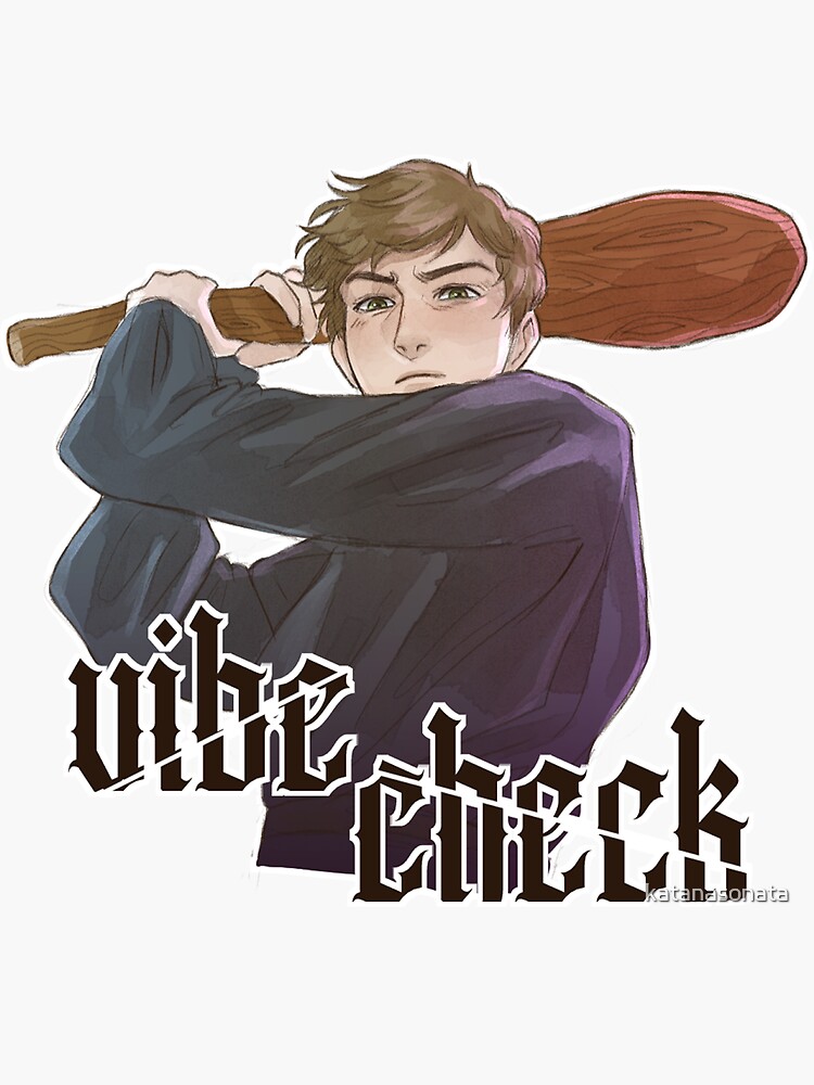 "pov: you're jaron" Sticker for Sale by katanasonata | Redbubble