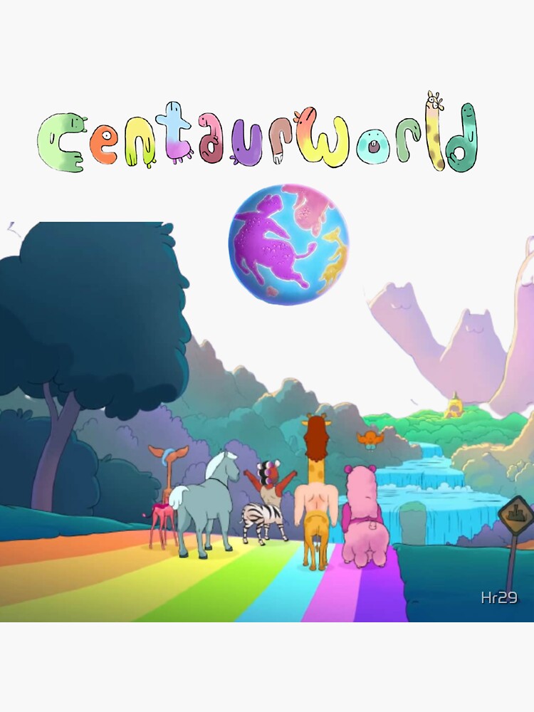"The centaurworld world " Sticker for Sale by Hr29 | Redbubble