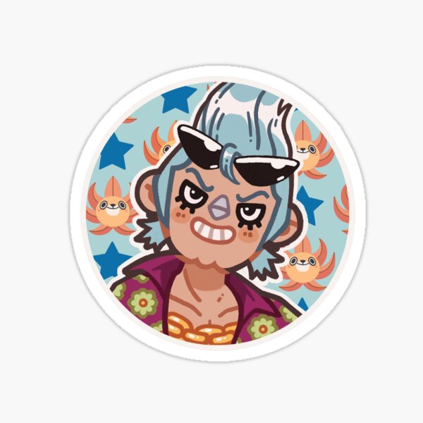 "franky !" Sticker for Sale by teddiorsa | Redbubble
