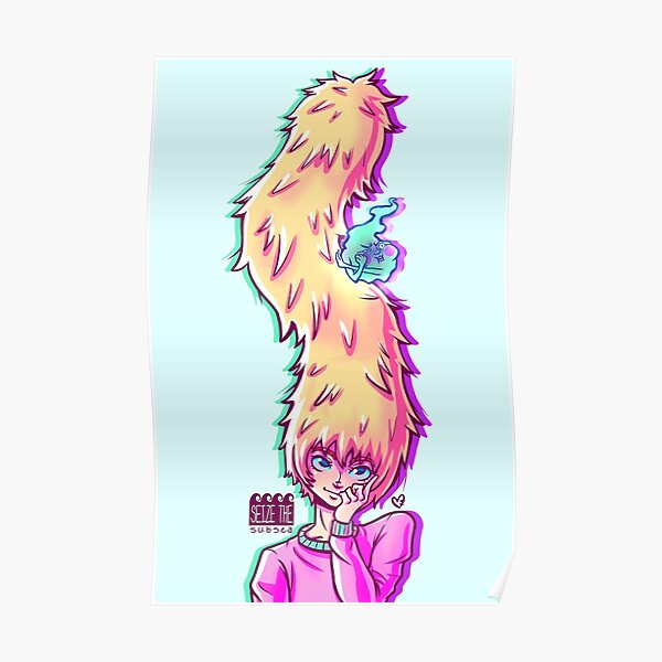 "Teru Haystack Hair" Poster for Sale by Subsea | Redbubble