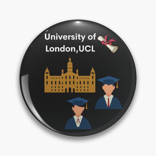 "University of London,UCL" Pin for Sale by SHIRTTII | Redbubble