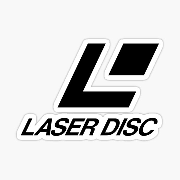 "Laserdisc" Sticker for Sale by HeyBeardMon | Redbubble