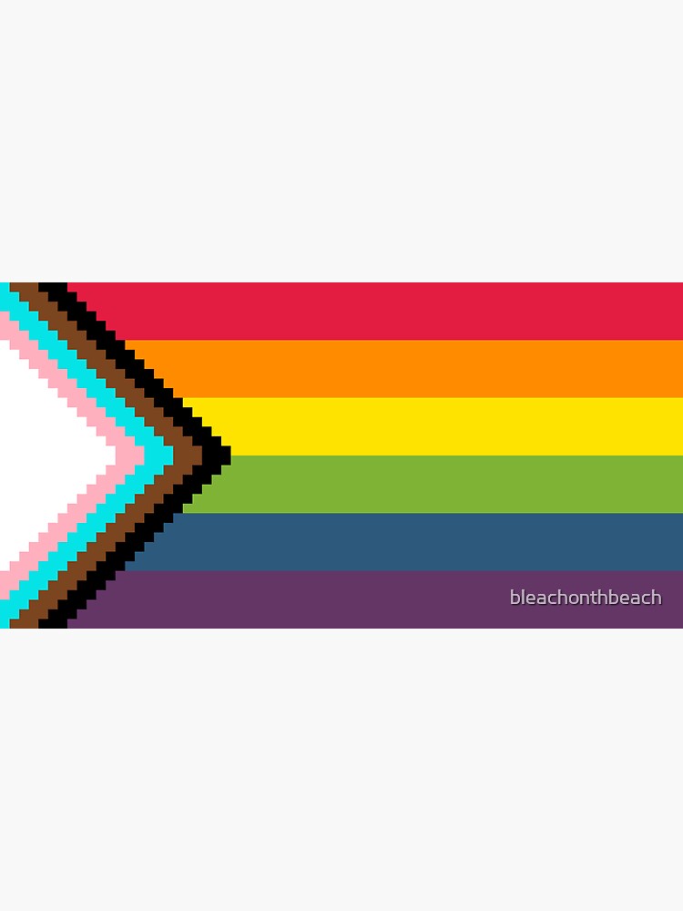 "Intersectional LGBT+ Flag Sticker" Sticker for Sale by bleachonthbeach ...