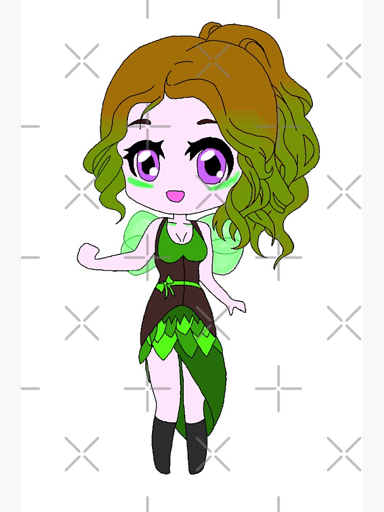 "Pixie Chibi" Sticker for Sale by GnomishWorkshop | Redbubble
