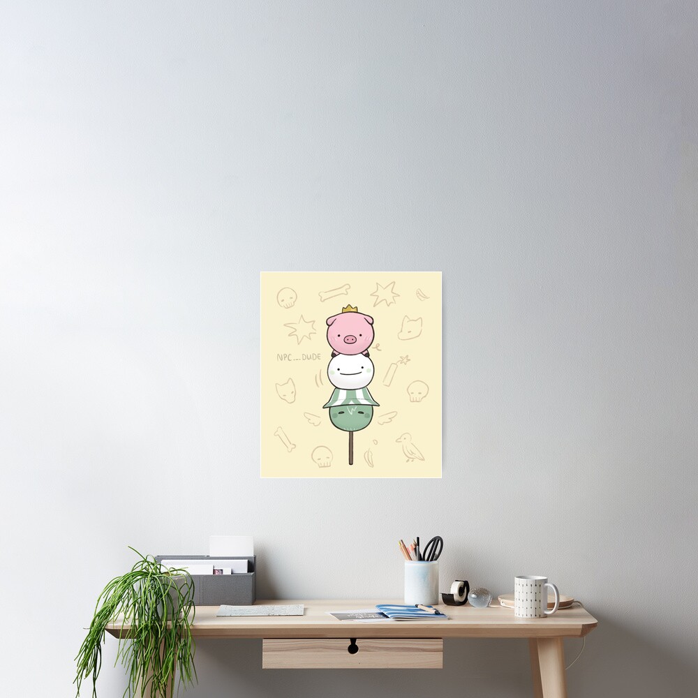 "DSMP Doomsday Dango" Poster by NPC-dude | Redbubble