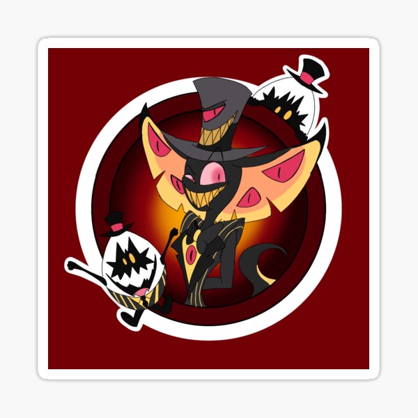 "Hazbin Hotel-Bust Design- Sir Pentious " Sticker for Sale by ...