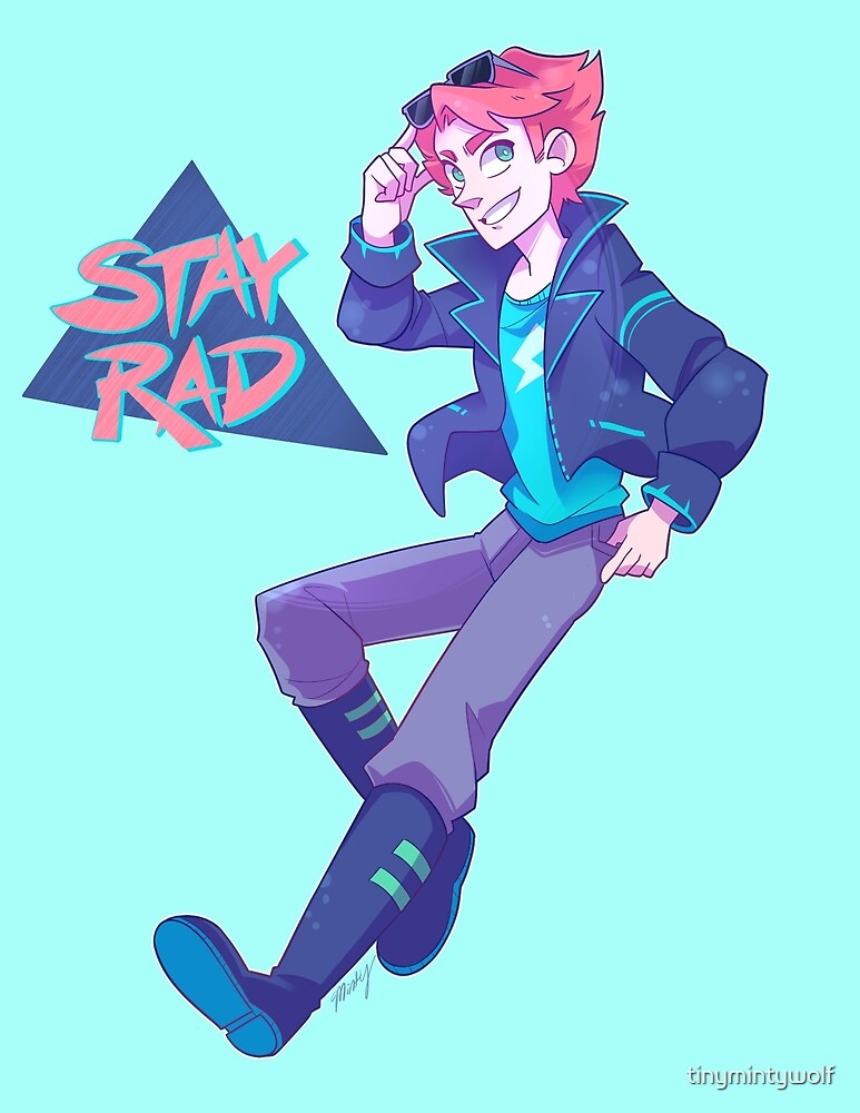 "Stay Rad! " by tinymintywolf | Redbubble