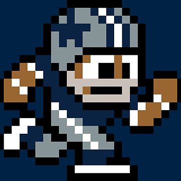 "Dallas Cowboys (Tecmo Super Bowl Football Player)" Sticker for Sale by ...