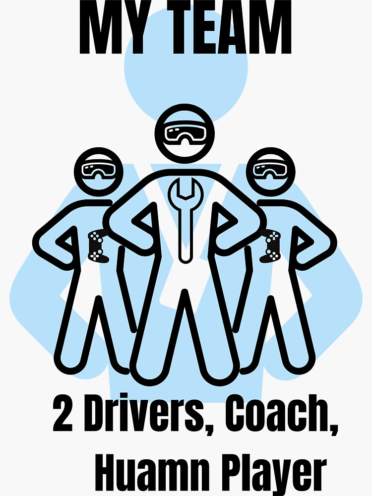 "my team / drive team / FTC design / FRC design " Sticker for Sale by ...