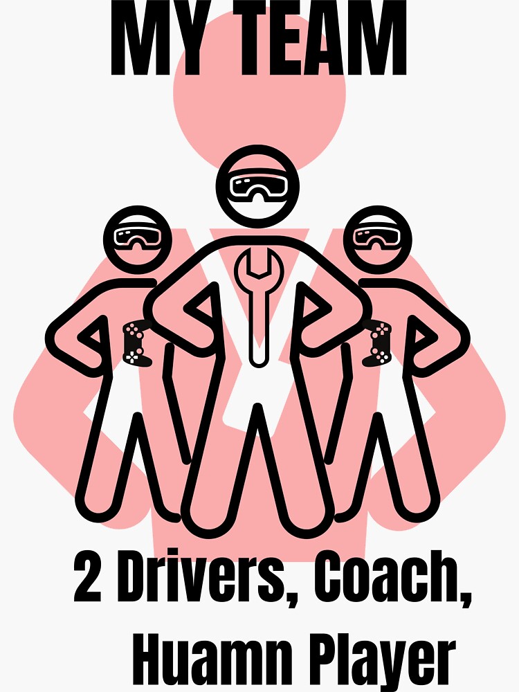 "Red alliance my team / drive team / FTC design / FRC design " Sticker ...