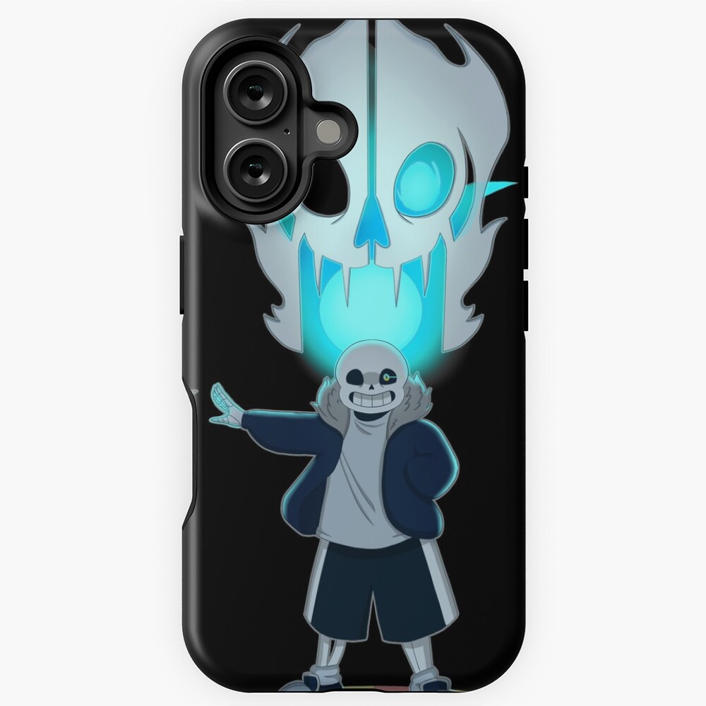 "Undertale - Sans and Gasterblaster" Sticker for Sale by birbdoll ...