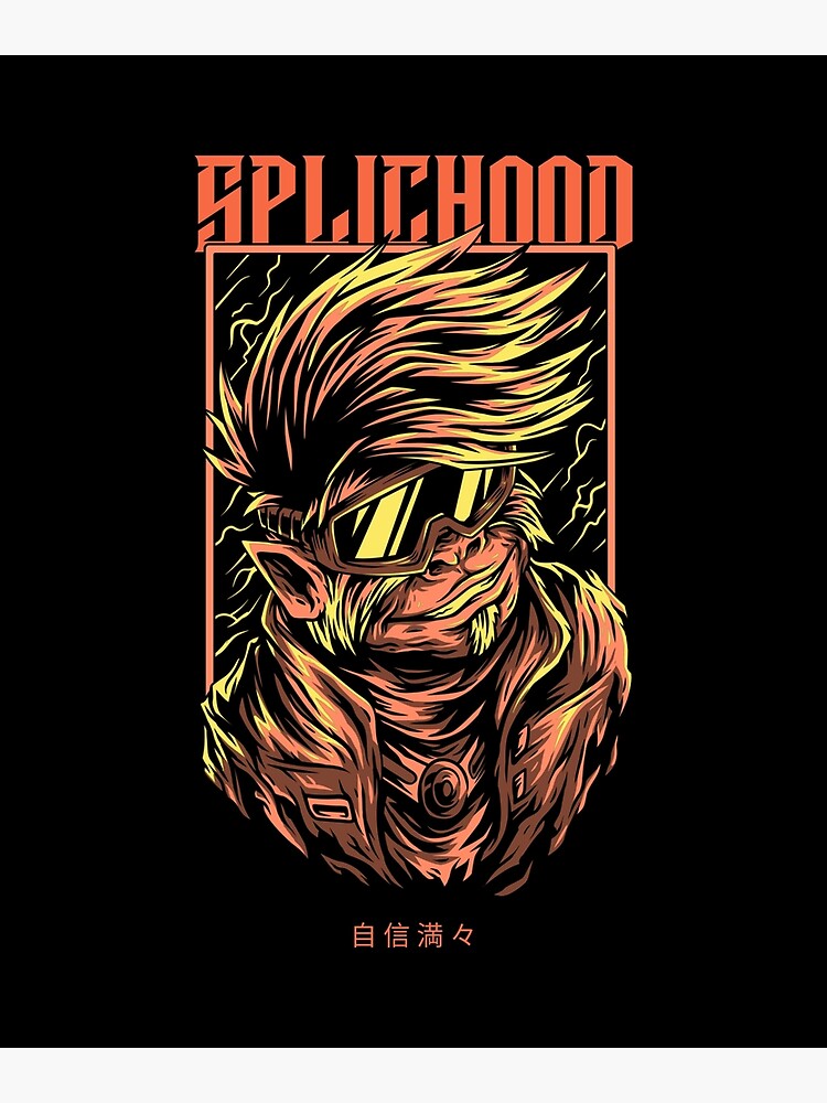 "Splichhood Urban Themed Streetwear" Poster for Sale by Storopia ...