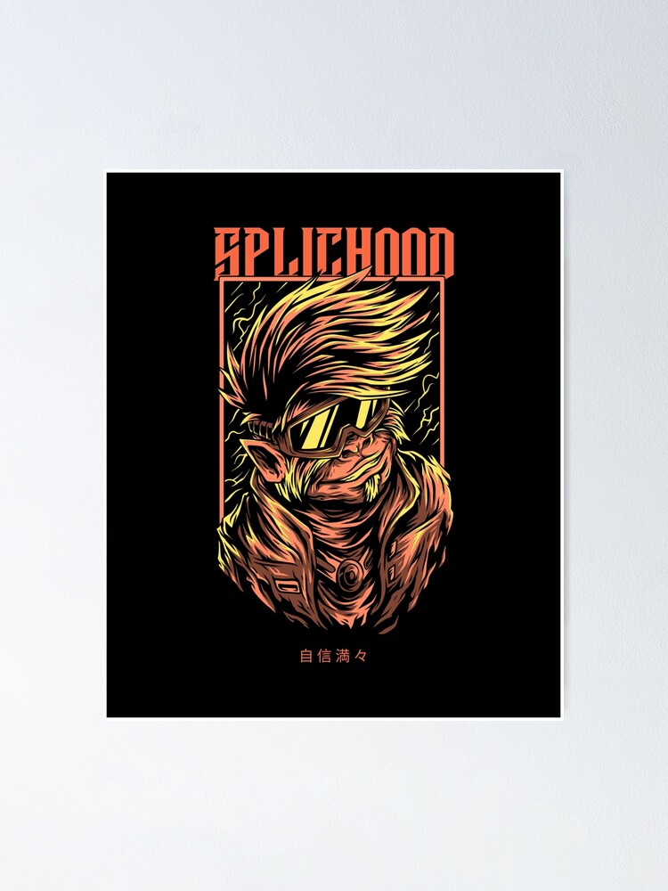 "Splichhood Urban Themed Streetwear" Poster for Sale by Storopia ...
