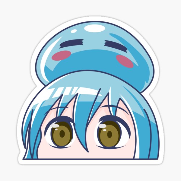 "Rimuru Slime Cute" Sticker by Raitoseji | Redbubble