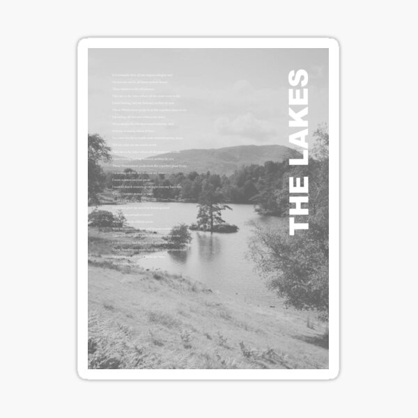 "The Lakes Taylor Swift Poster" Sticker for Sale by MaddieGuyton ...