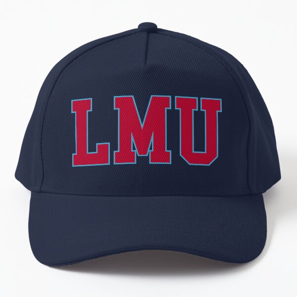"lmu - college font" Cap for Sale by scollegestuff | Redbubble