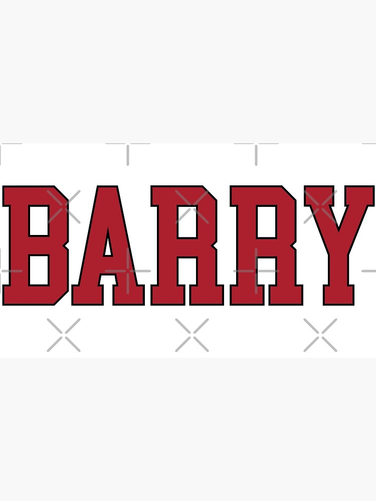 "barry university - college font" Poster for Sale by scollegestuff ...