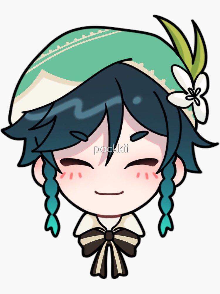 "Smiling Venti" Sticker for Sale by pockkii | Redbubble