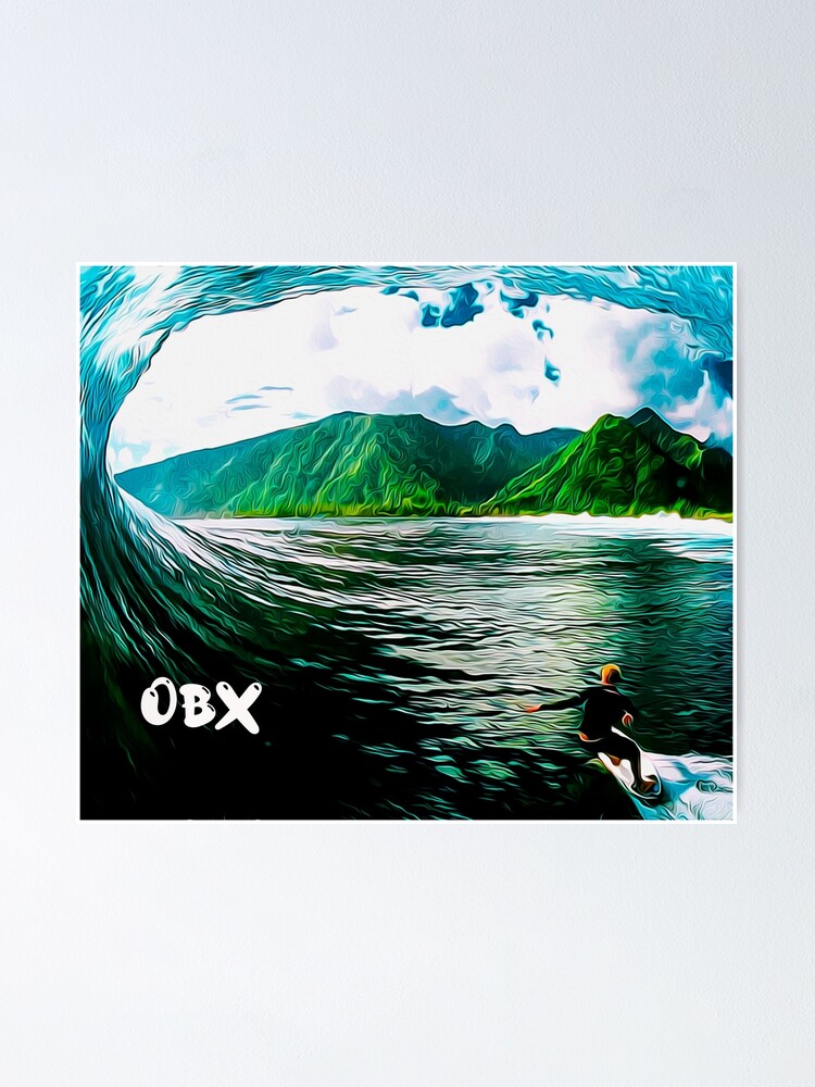 "OBX,OUTER BANKS" Poster by Katalingo | Redbubble