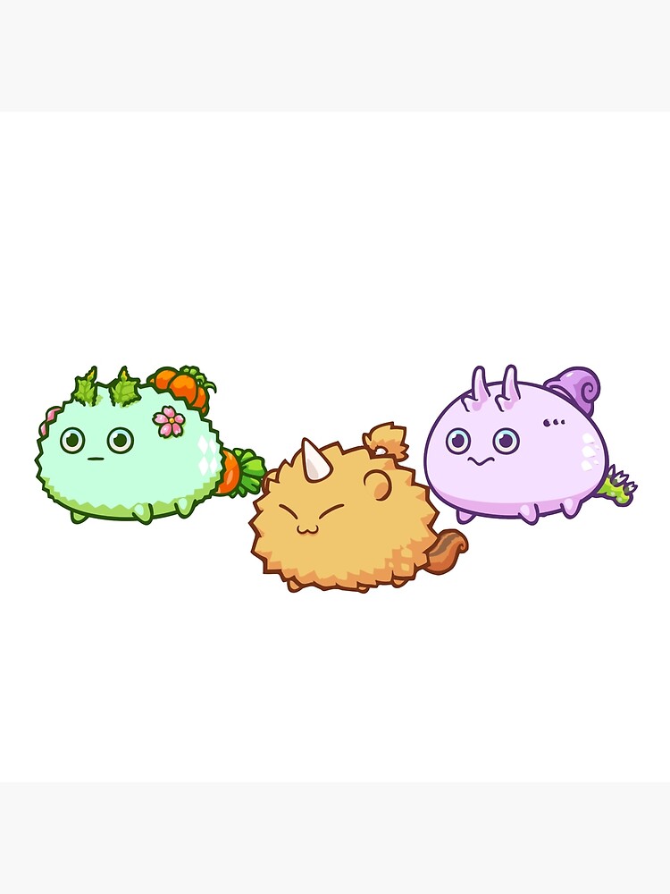 "axie infinity terminator team (axs slp) beast reptile plant" Poster by ...