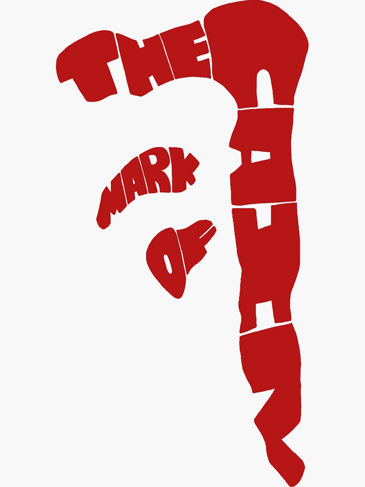 "Mark of Cain" Sticker for Sale by geekartistry | Redbubble