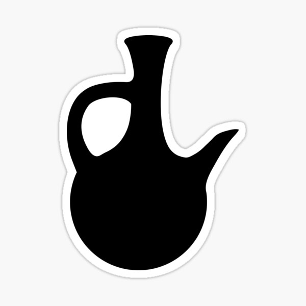 "Ethiopian Jebena silhouette" Sticker for Sale by Jayineedarts | Redbubble