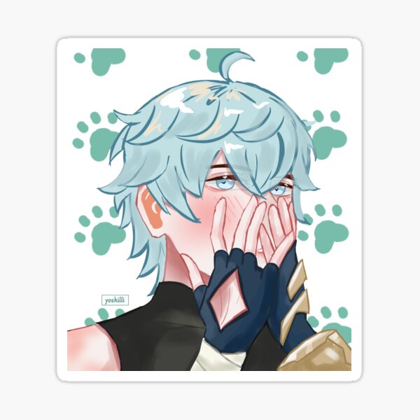 Sticker « Timide Chongyun || Genshin Impact Fanart », par yoshilli ...