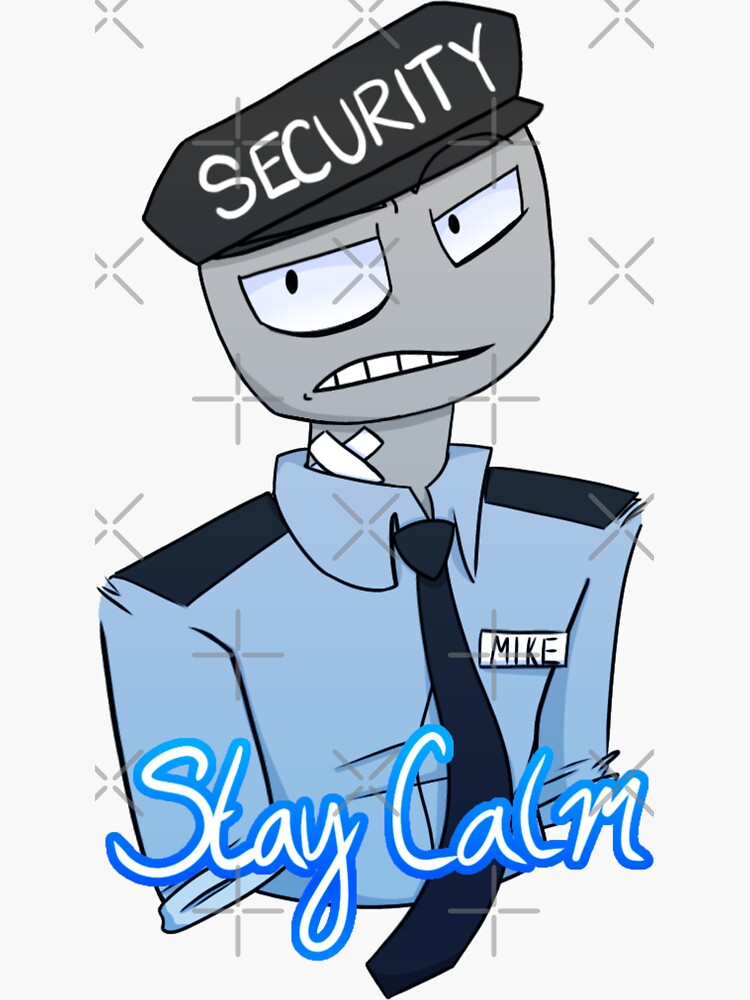"Mike Schmidt >:( (Stay Calm)" Sticker for Sale by Velvet-Vincent ...