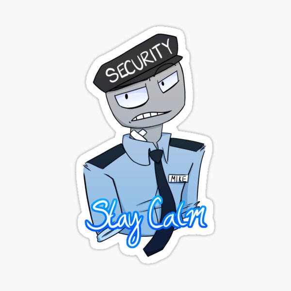 "Mike Schmidt >:( (Stay Calm)" Sticker for Sale by Velvet-Vincent ...