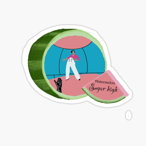 "Harry styles water melon" Sticker for Sale by zoe-ouimet | Redbubble