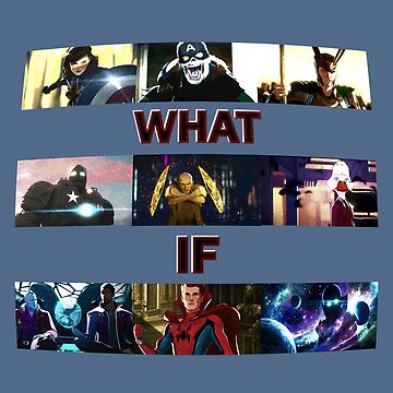 "What If?" Sticker for Sale by Kyllerbuzcut | Redbubble