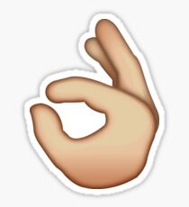 Sticker: Mittelfinger Emoji | Redbubble