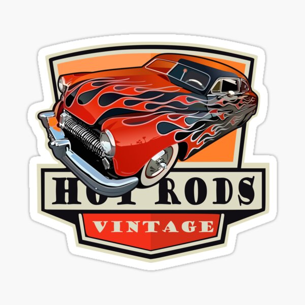 "Hot rod" Sticker by Akira-31 | Redbubble
