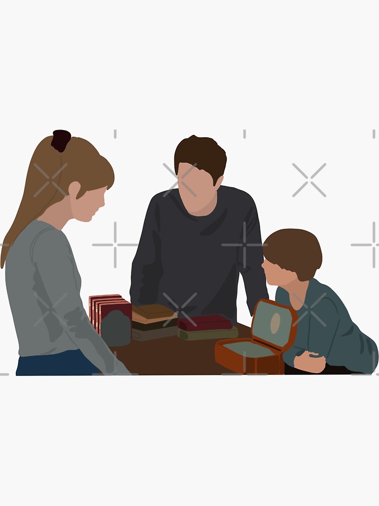 "Locke and key team " Sticker for Sale by Katedmz | Redbubble