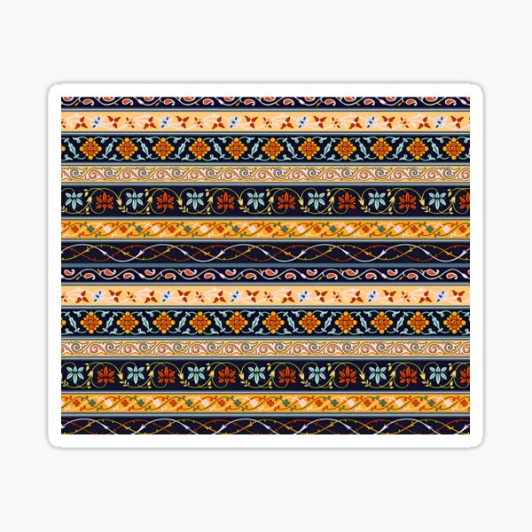 "Middle eastern decorative Border" Sticker for Sale by doniainart ...
