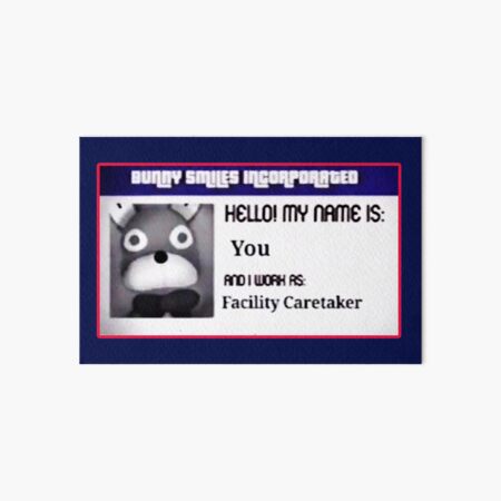 "The Walten Files Bon" Art Board Print for Sale by mokato | Redbubble