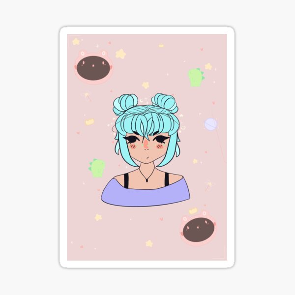 "star girl" Sticker for Sale by D1tzyD00dles | Redbubble