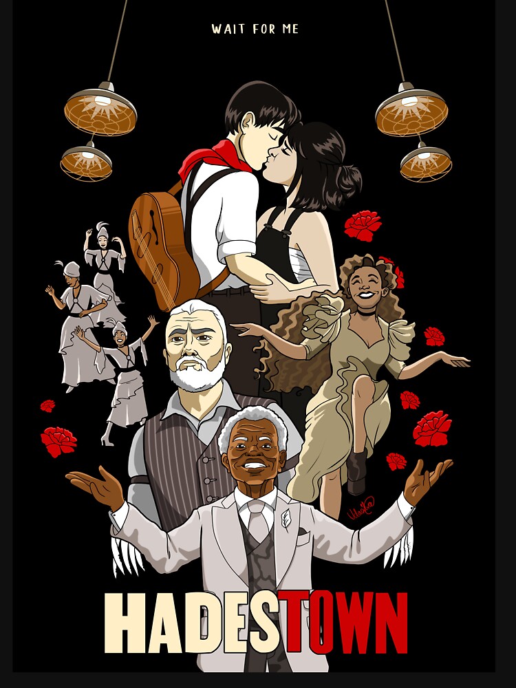 "Hadestown" T-shirt for Sale by leelasummers | Redbubble | hadestown t ...