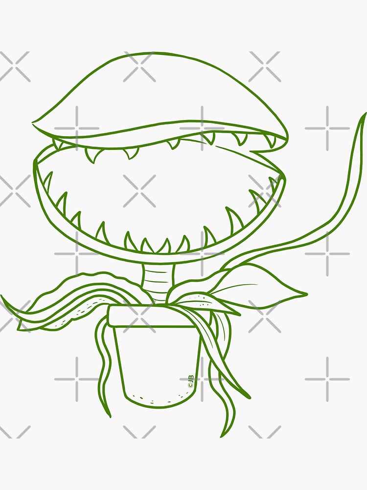 "Venus FlyTrap" Sticker for Sale by FunnehGacha | Redbubble