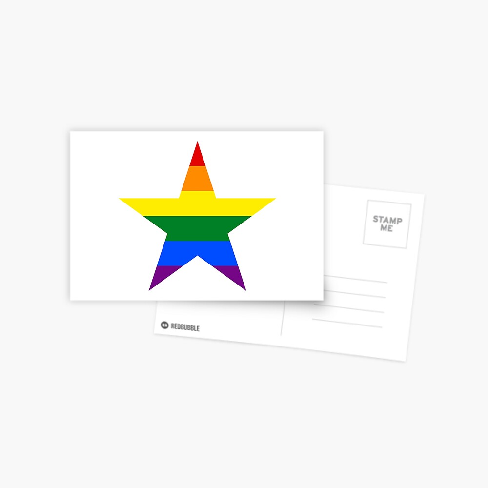 Pixel Art Postcard LGBT Postcard Space Pride Flag Postcard LGBTQ Pride ...