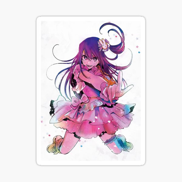 " Oshi no Ko" Sticker for Sale by Saikishop | Redbubble