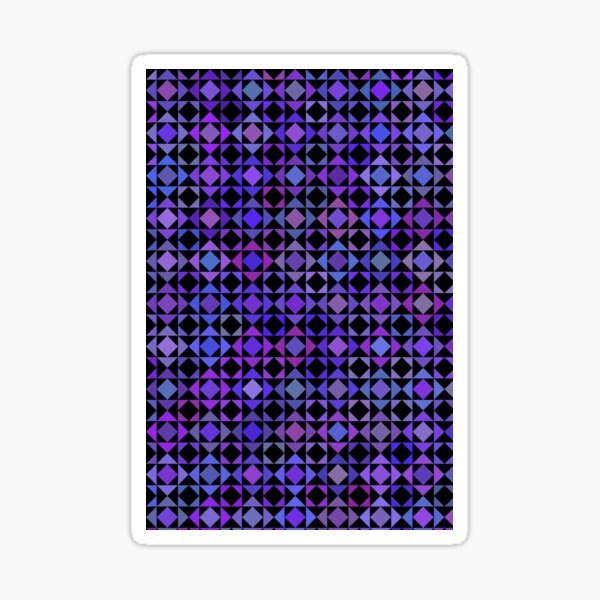 "Shades of Purple Diamonds" Sticker for Sale by inkyblackroses | Redbubble